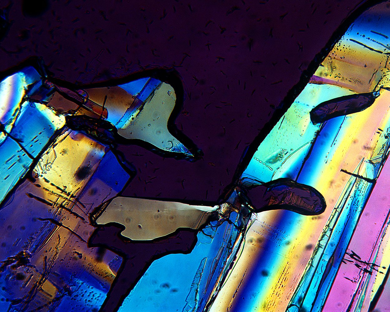 Polarized Crystals - Jim Zuckerman photography & photo tours