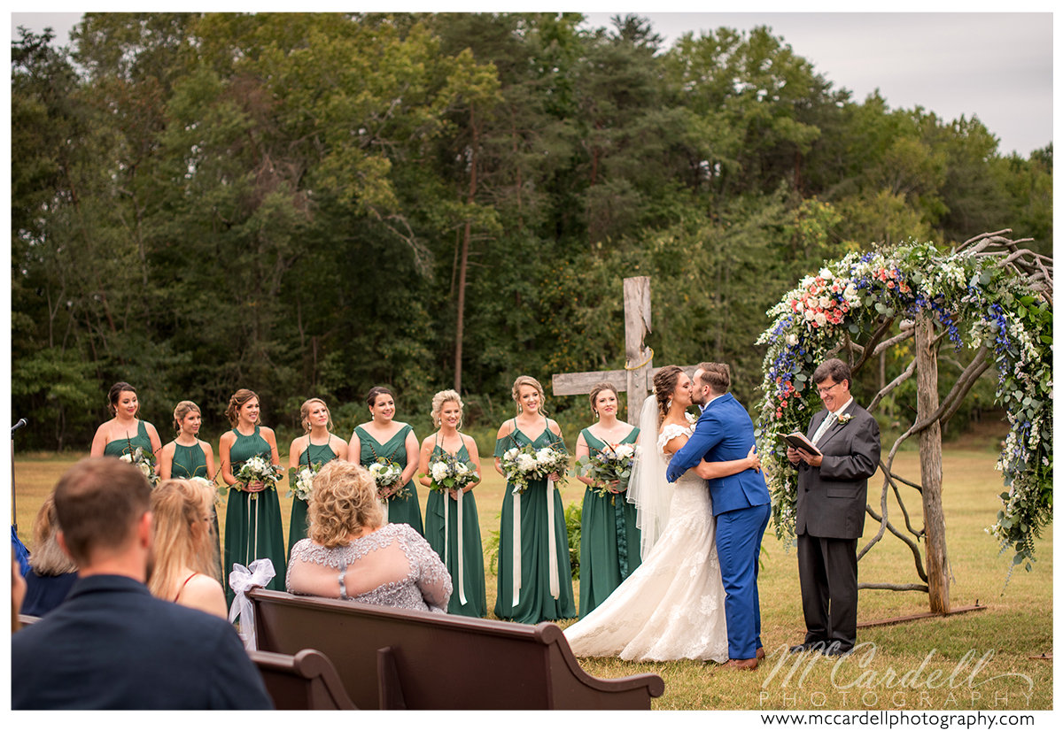 A Homeplace of Browns Summit wedding - Caroline and Matt