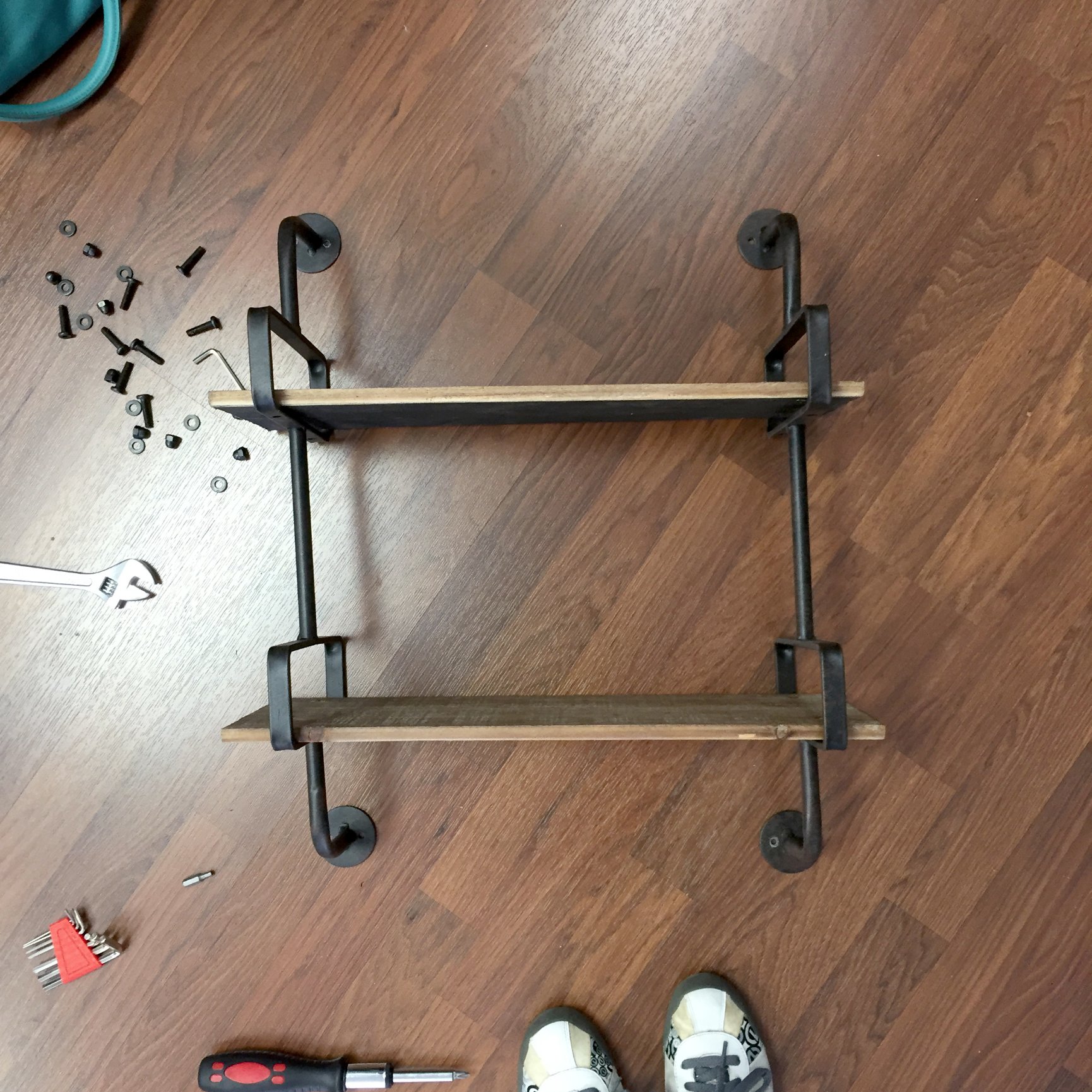 DIY Shelf Makeover - Tosha Cole Photography