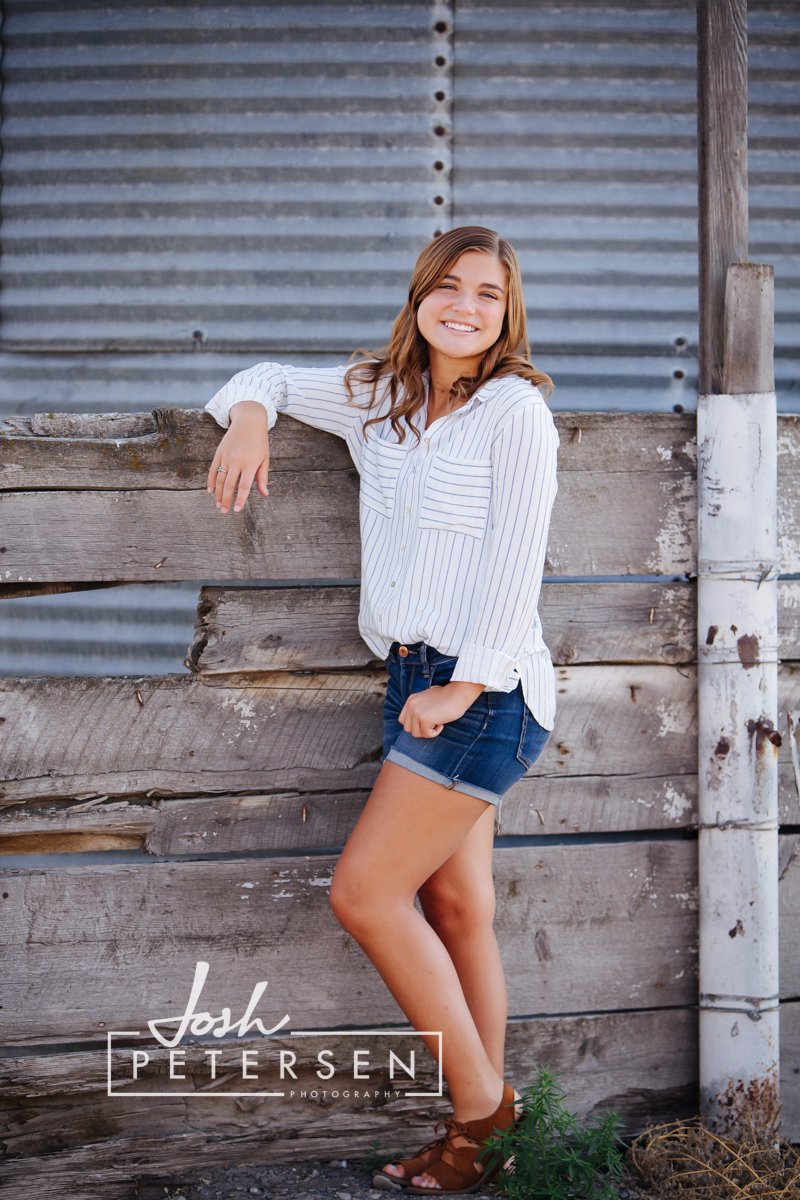Senior Portrait Session - Hallie - Josh Petersen Photography