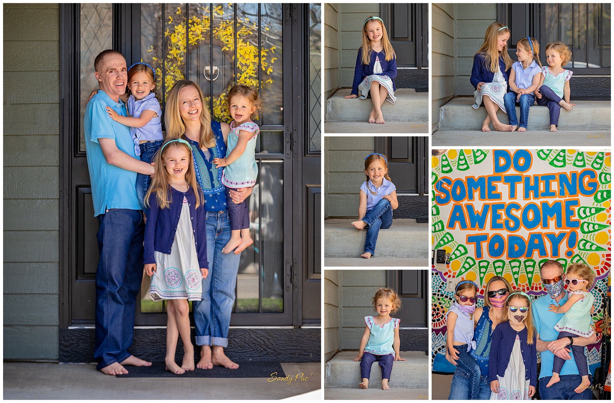 The Germeroth Family | Porch Portraits Highlands Ranch Photography