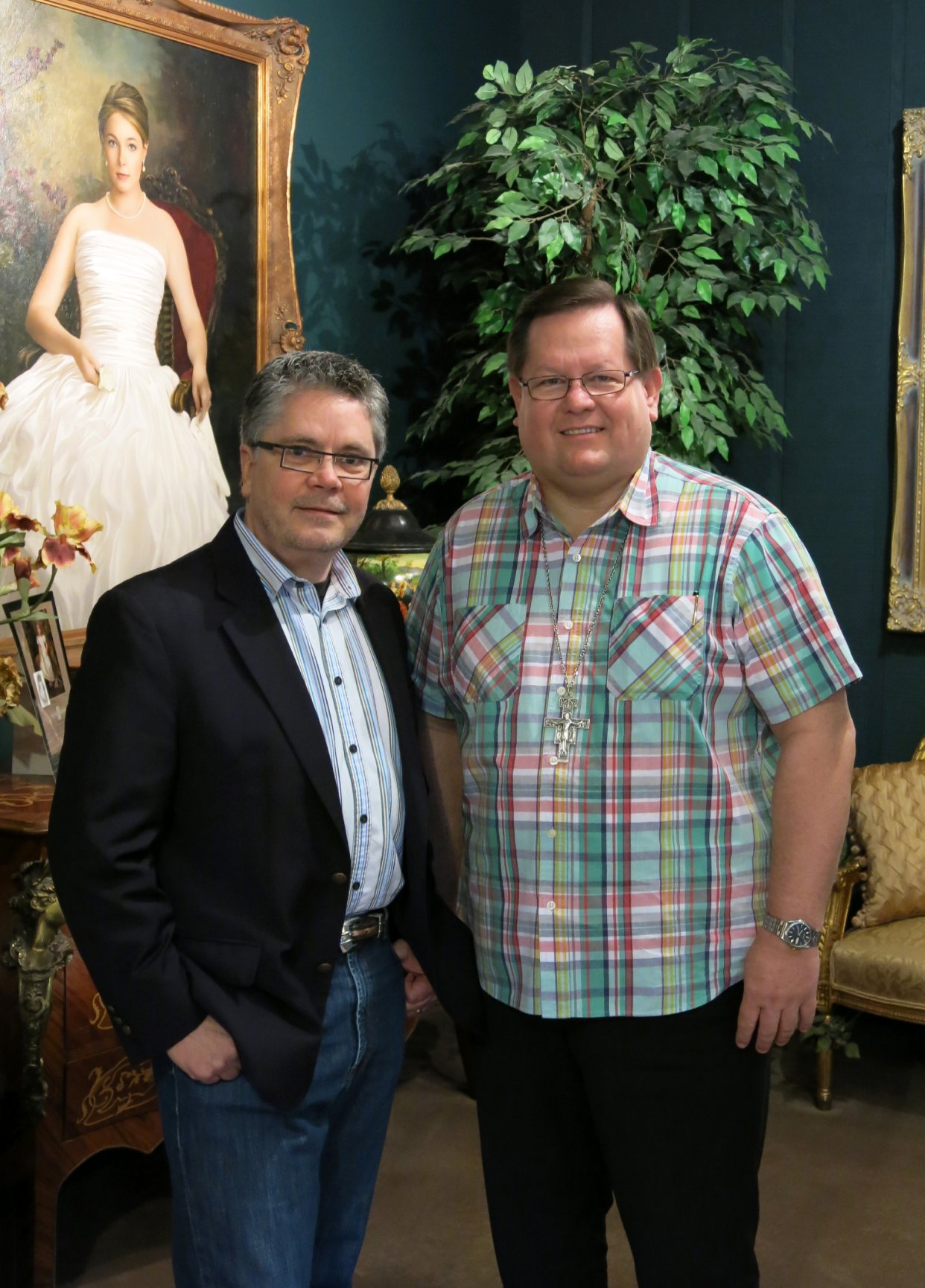 Archbishop of Quebec visits William Branson III - William Branson III, Inc.