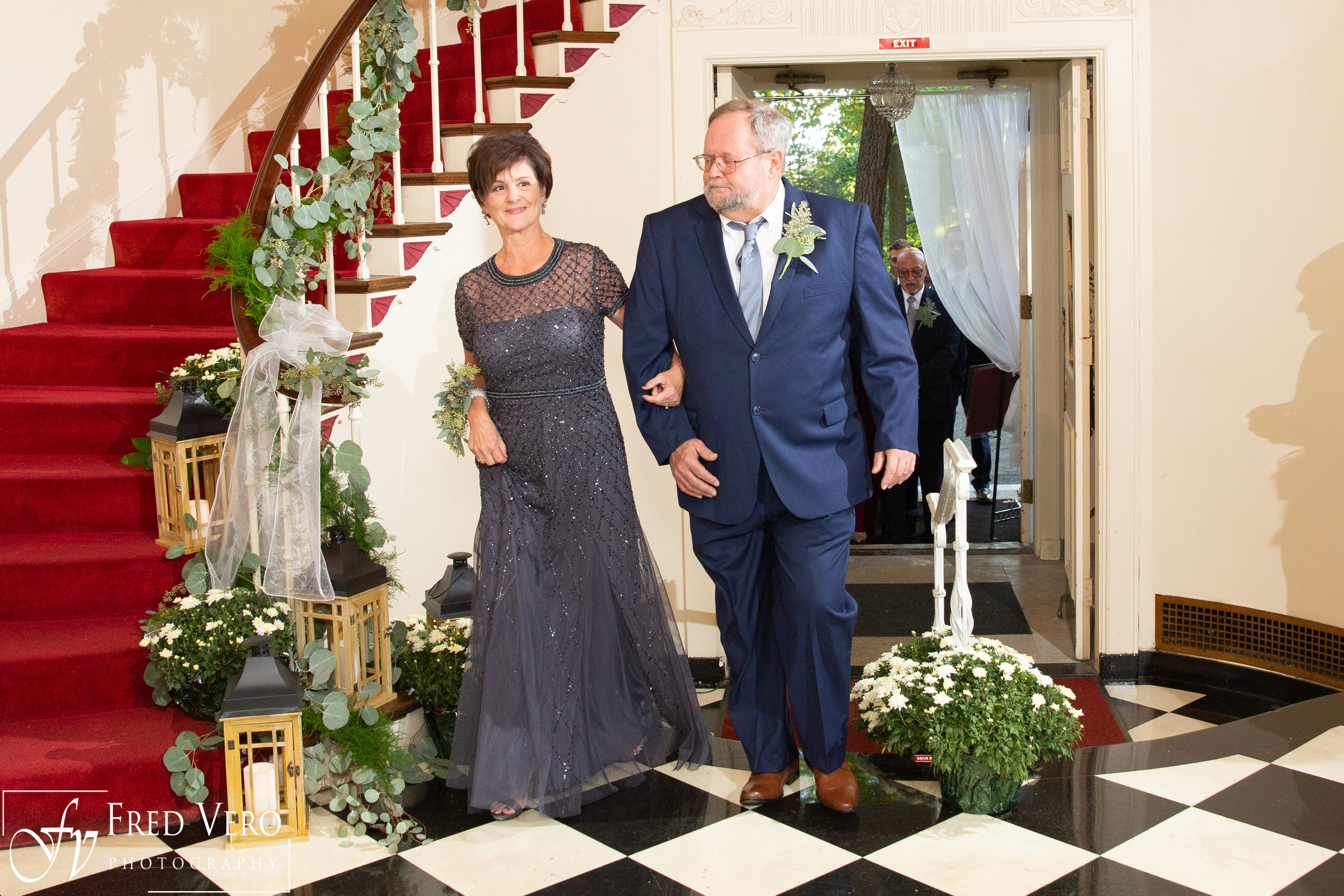 Elegant Mansion Wedding Photography | Alyssa & Fred