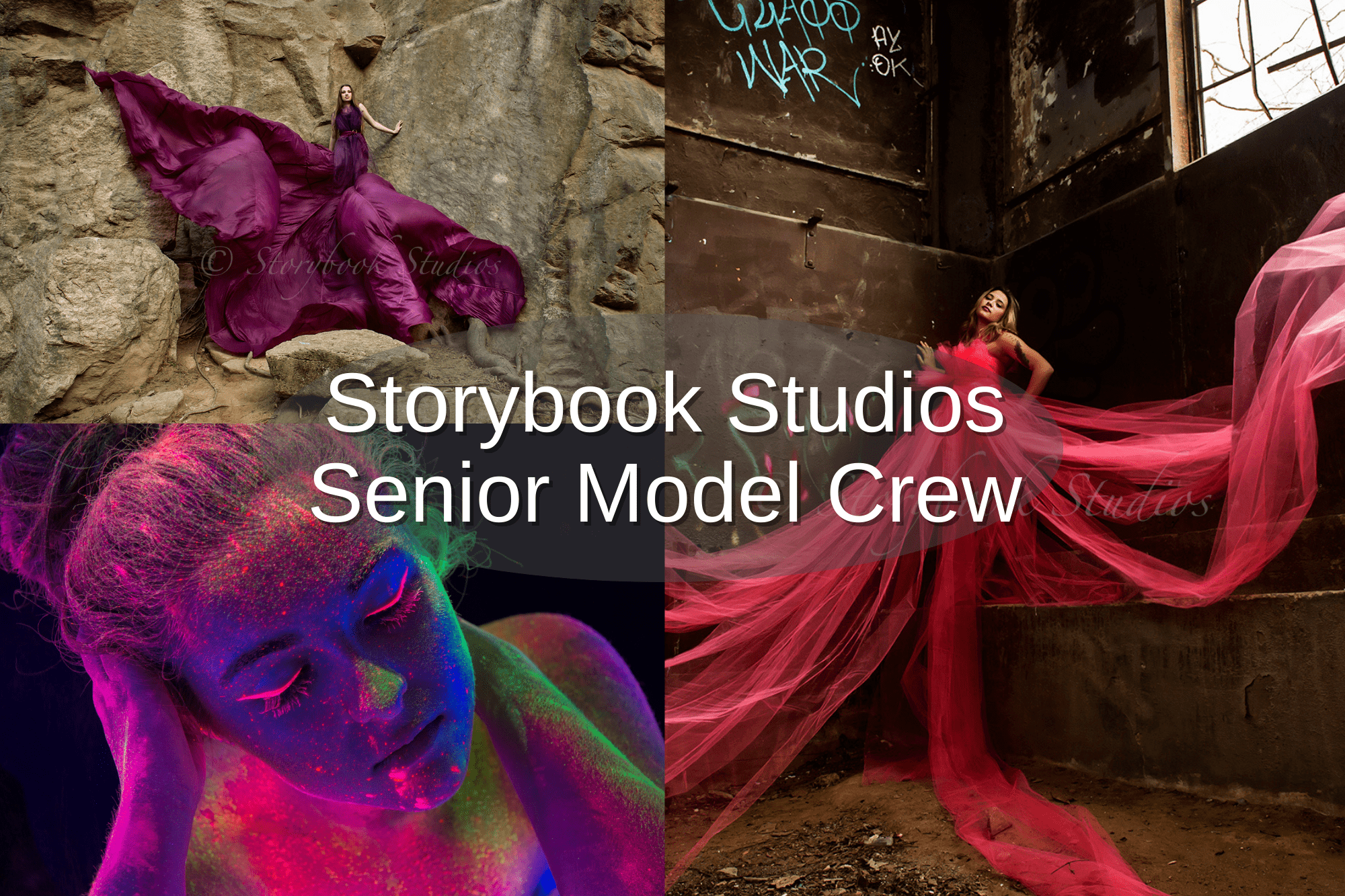 Senior Model Crew - Applications OPEN - Storybook Studios