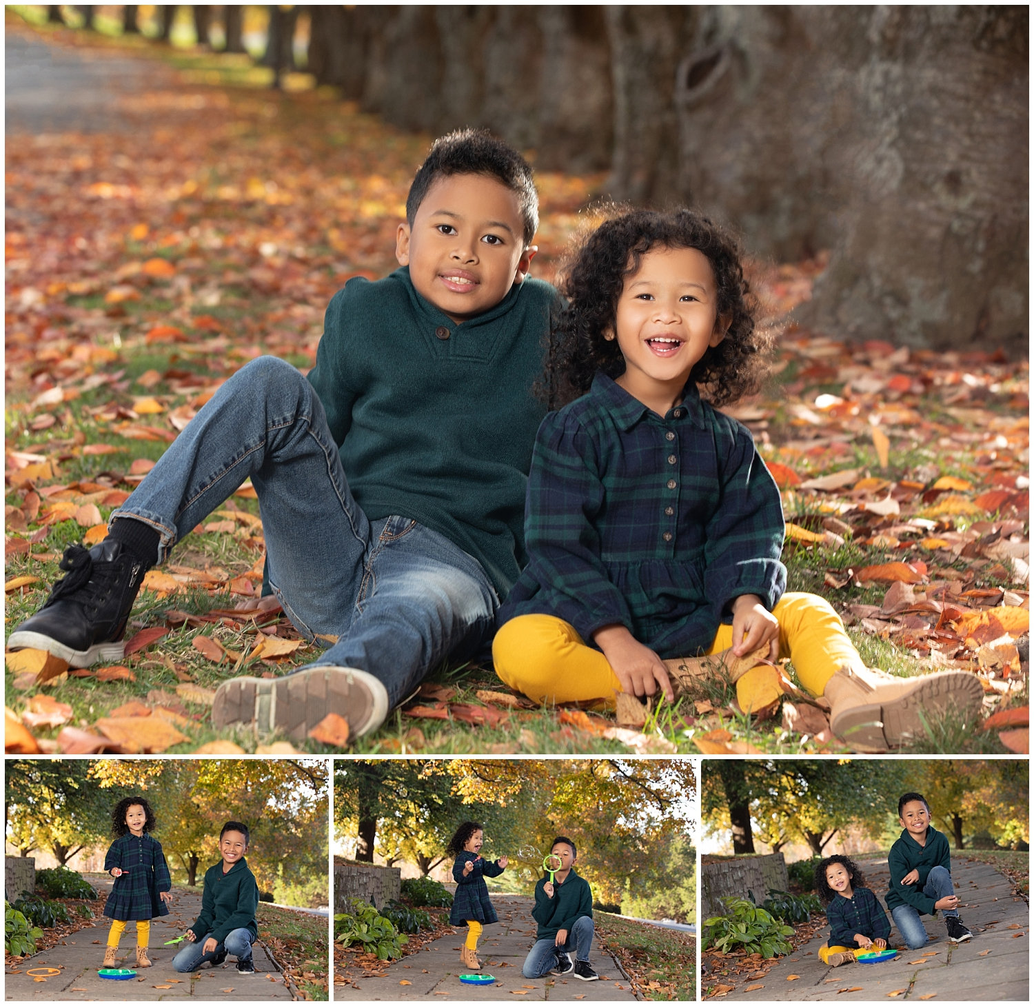 Fall Family Photography with the Shin Family