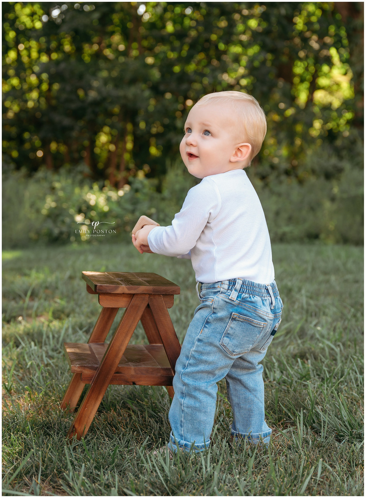 Duke's First Birthday Cake Smash & Splash - Emily Poston Photography