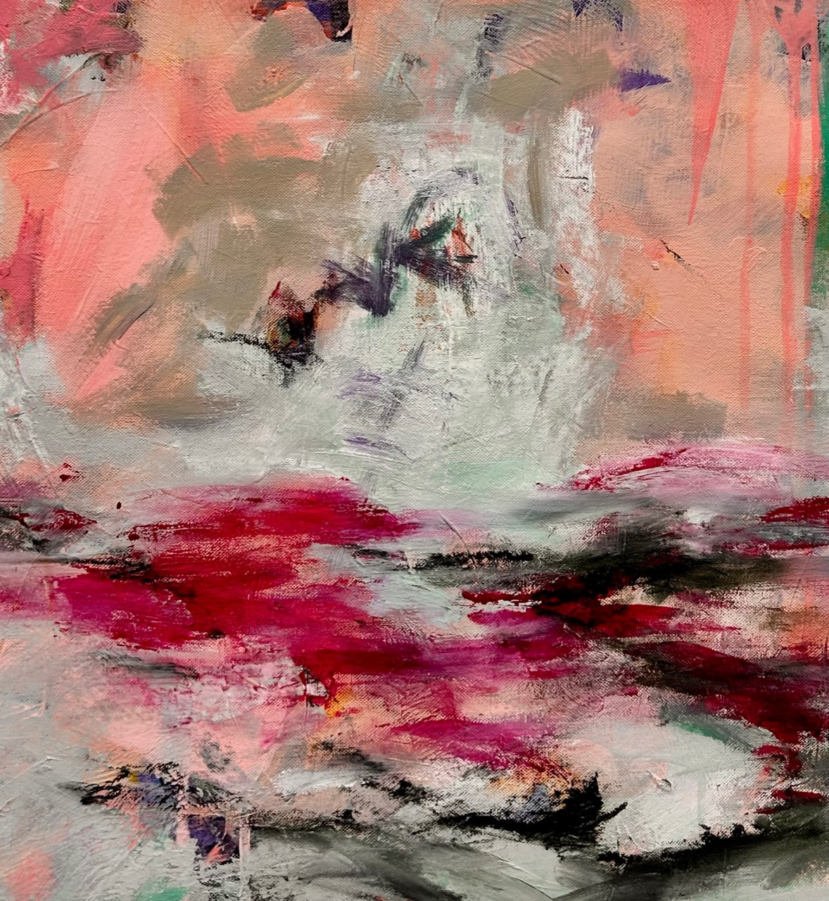 HOME Patricia Aaron Contemporary Abstract Painter Blue Sky IDEA Art