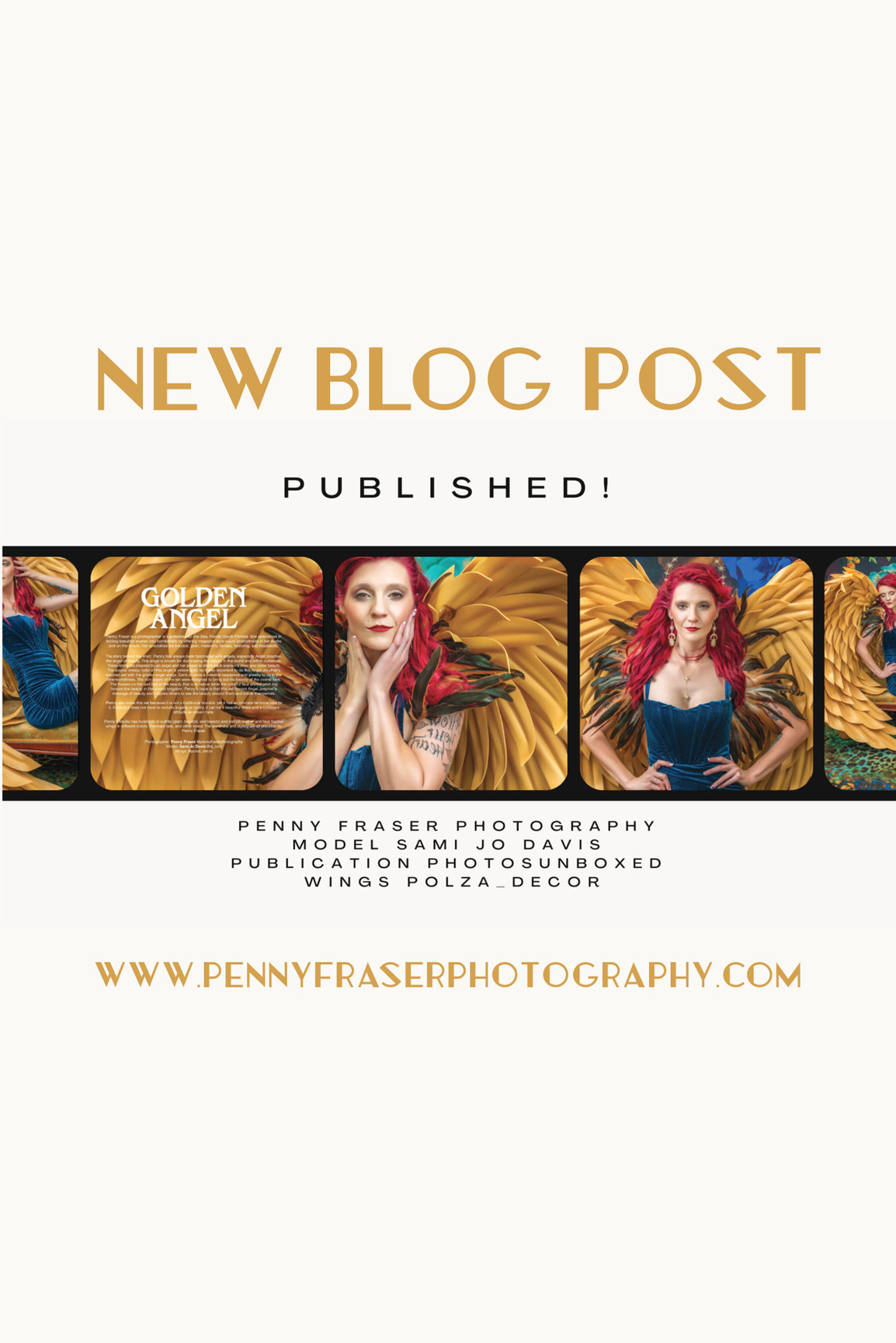 Published! Golden Angel Project - Penny Fraser Photography Empowerment ...