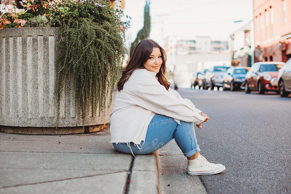 Ariana, Graham Senior Photographer - Jennifer Tibbetts Photography