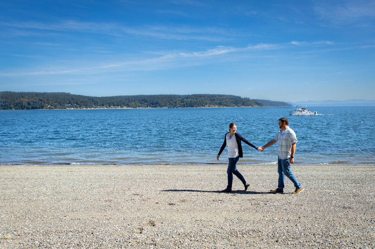 Katie and Nate Point Defiance Engagement Session - Seattle Wedding and ...