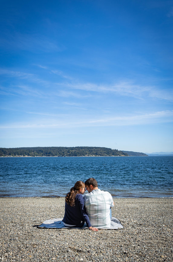 Katie and Nate Point Defiance Engagement Session - Seattle Wedding and ...