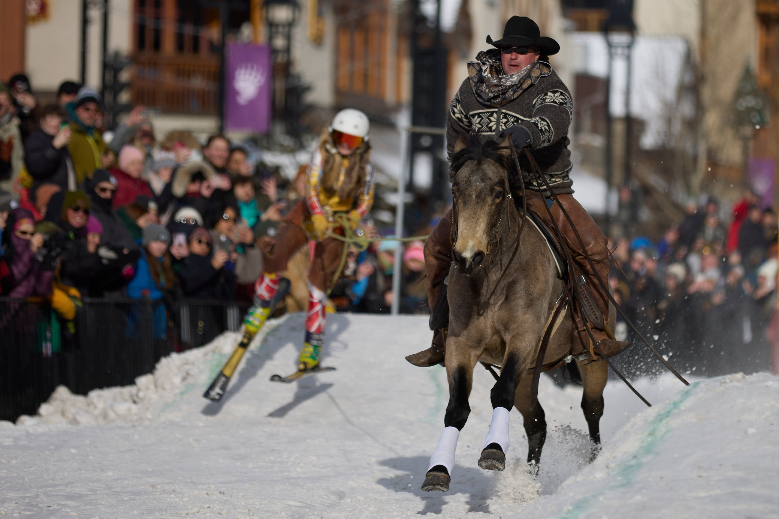 Full Send Skijor Style