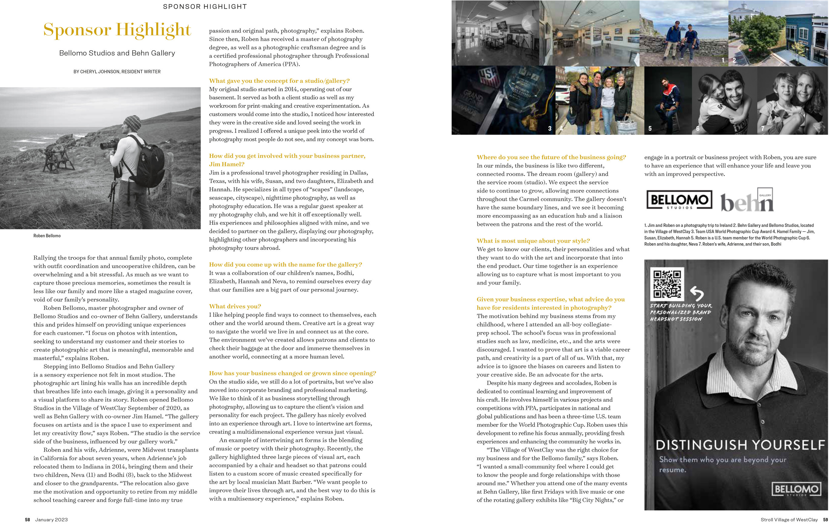 STROLL Magazine- Highlight Article - BEHN gallery