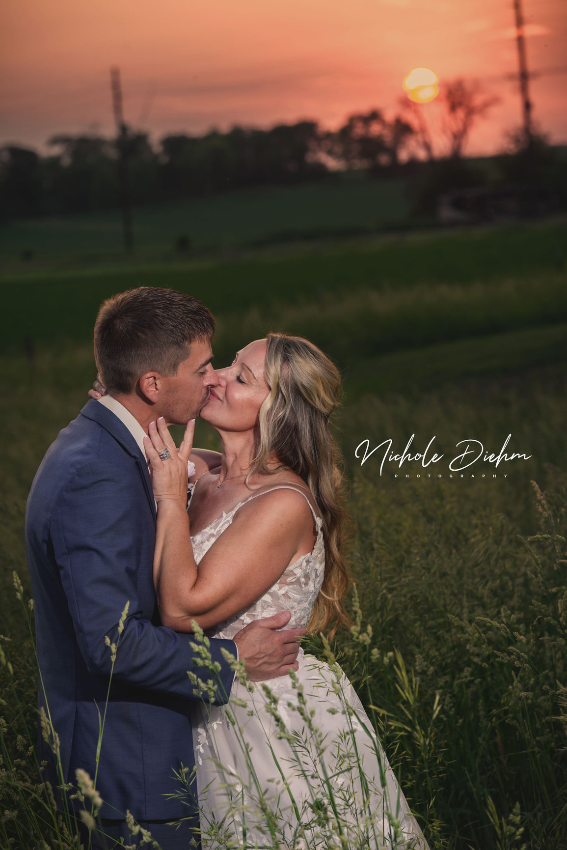 Denver, Iowa Wedding - Mr. & Mrs. Purcell - Nichole Diehm Photography