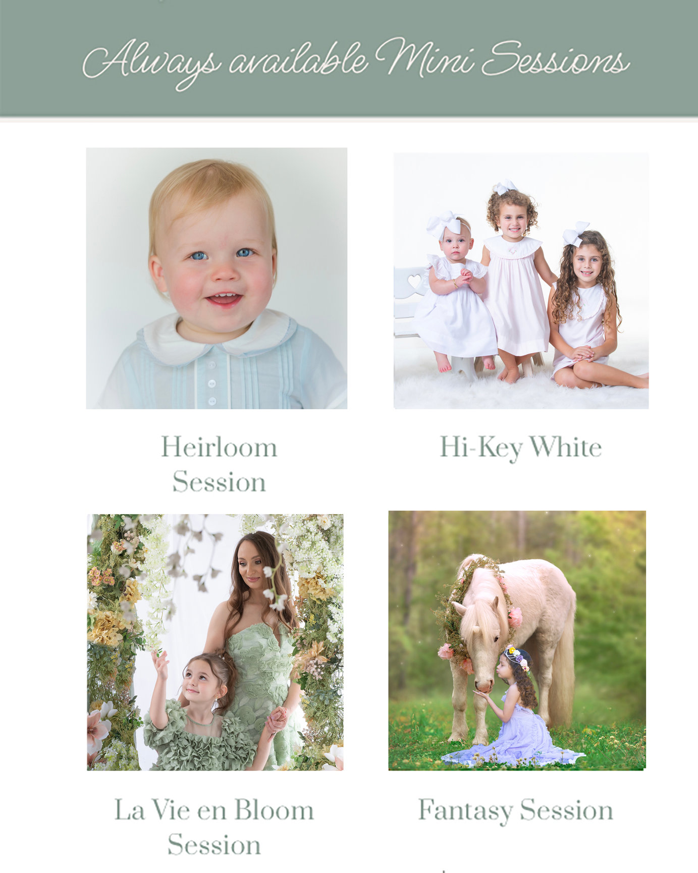 OVERVIEW - Milestone Portrait Art & Design