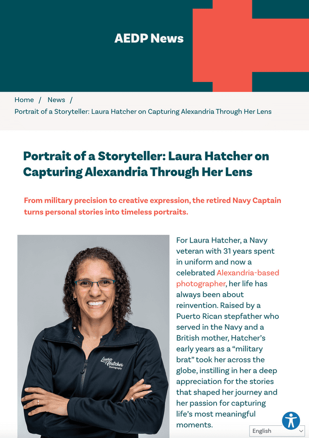Alexandria VA Press Coverage | Laura Hatcher Photography