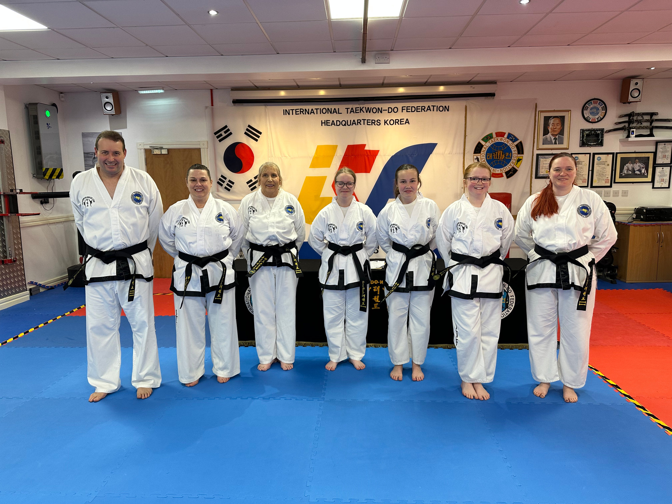 Autumn Black Belt grading 2024 - Taekwon-do-Wales