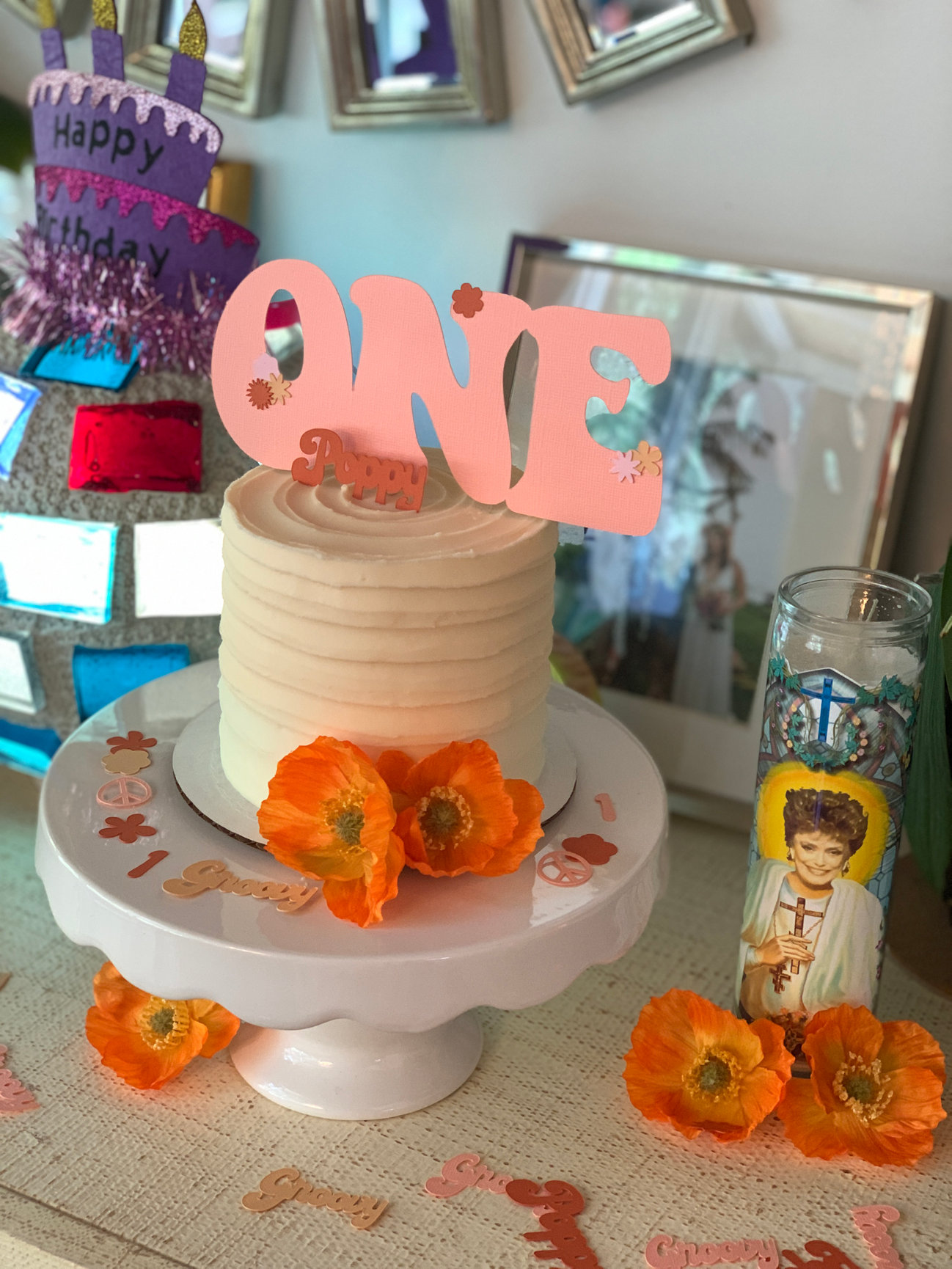 Little Wildflower - Poppy is One - 38north design co