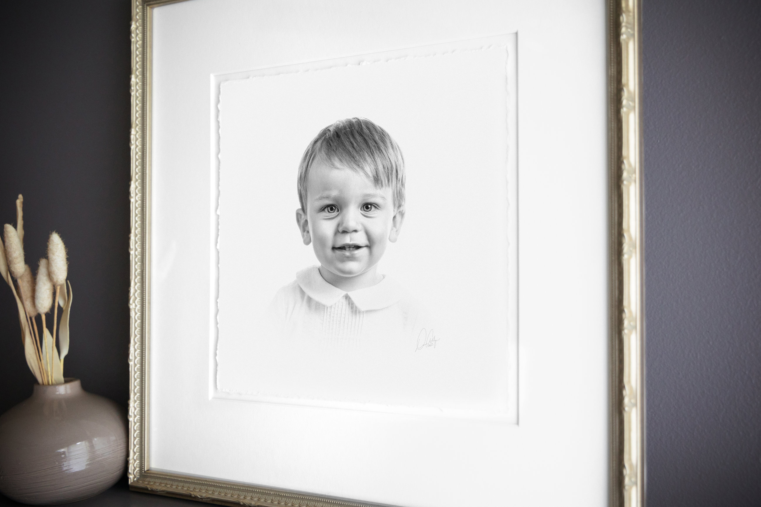 TIMELESS TREASURES | Raleigh Black and White Vignette Portraits