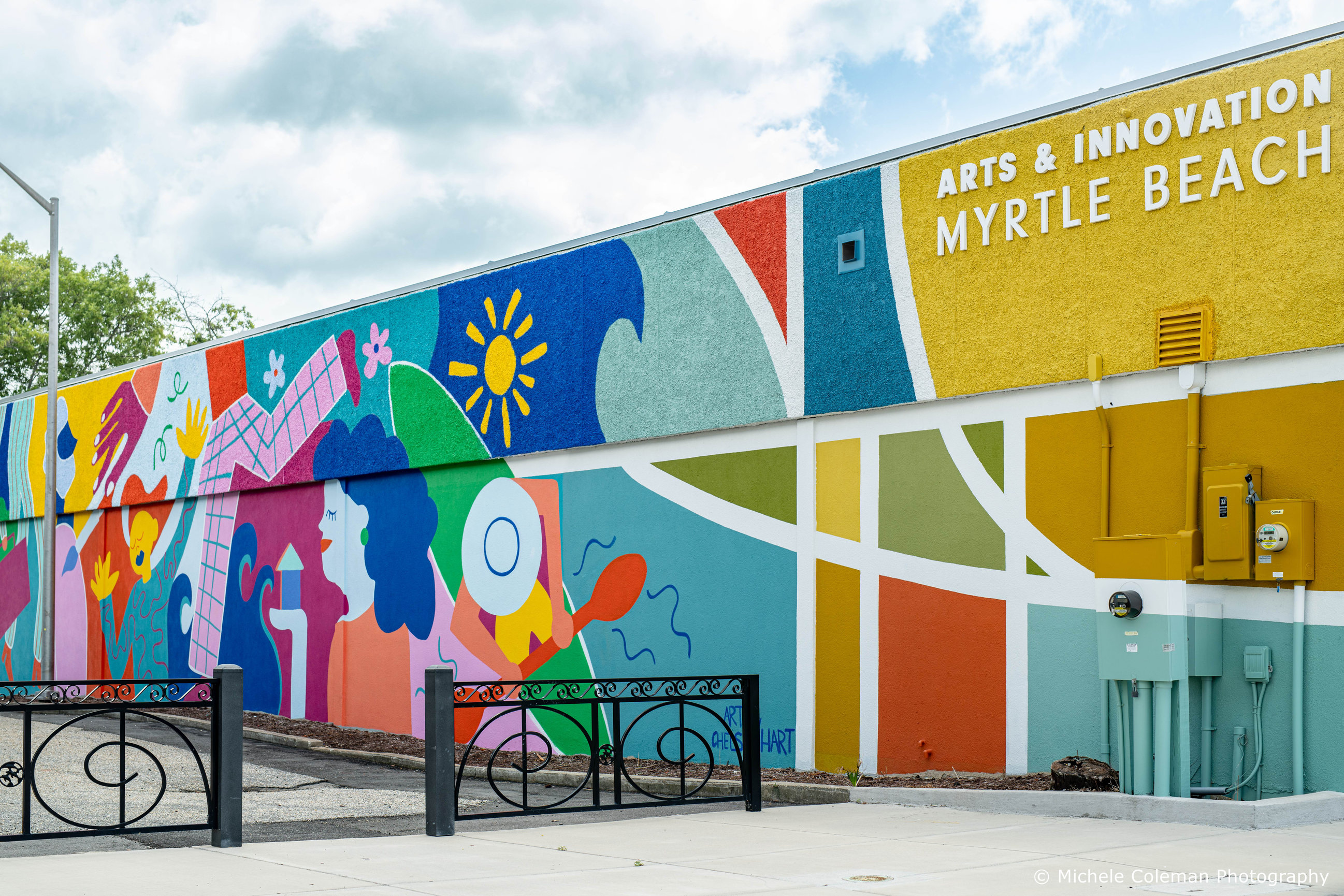 Wall Murals in Myrtle Beach SC- Part 1- King's Highway & Downtown ...