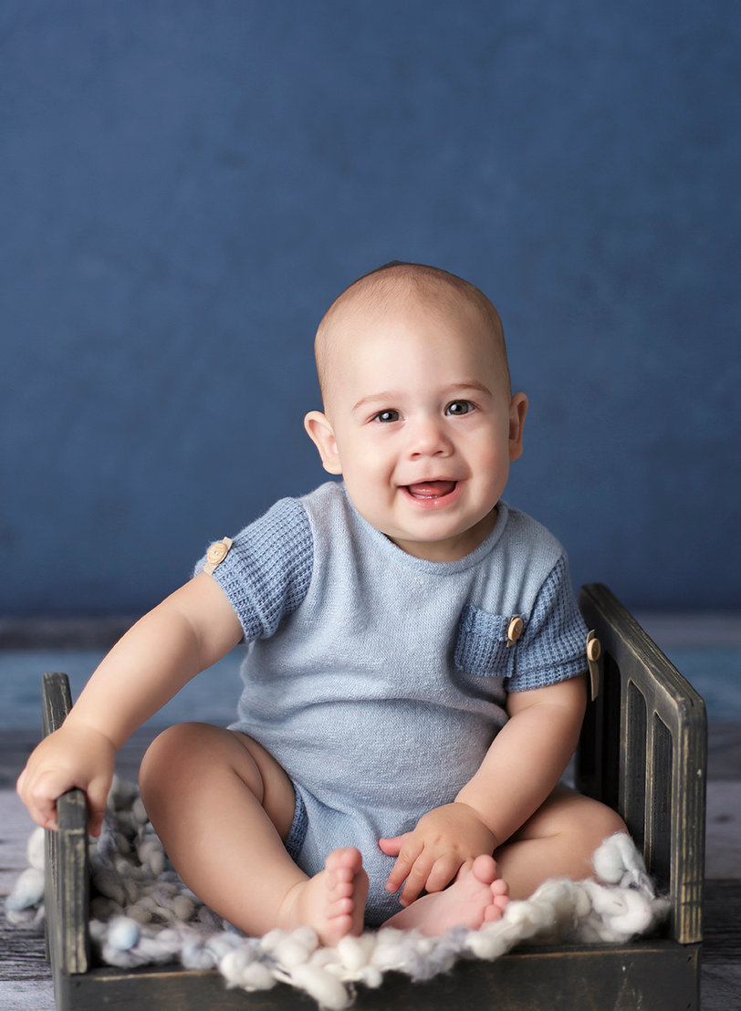 Galesburg, IL Baby Milestone Session | Pat Hermann Photography