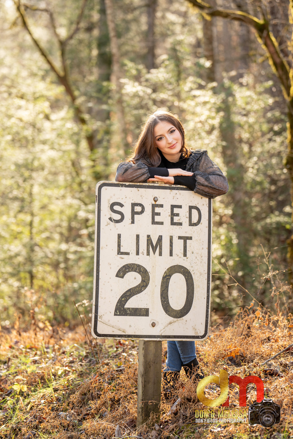 Winter Senior Portraits - Don Fields Photography