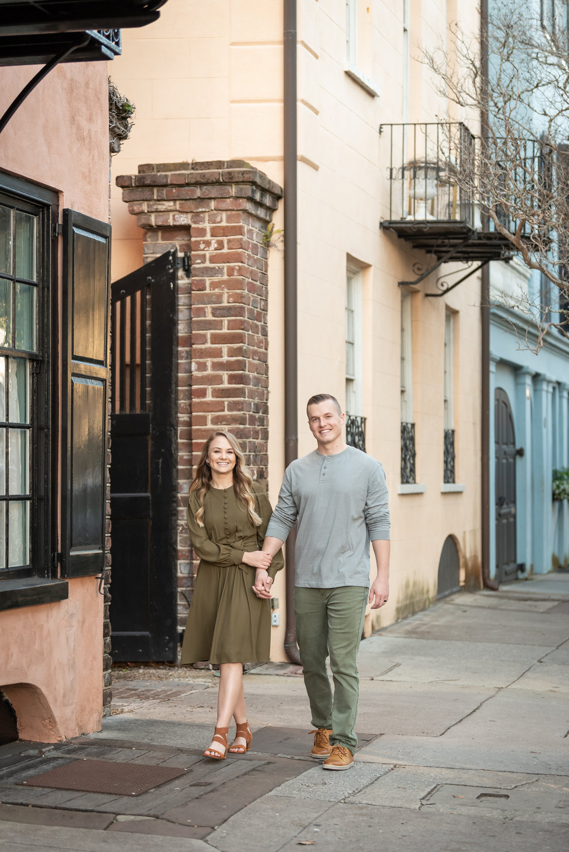 Rainbow Row + East Bay + Church Streets by Erin Rose Photography