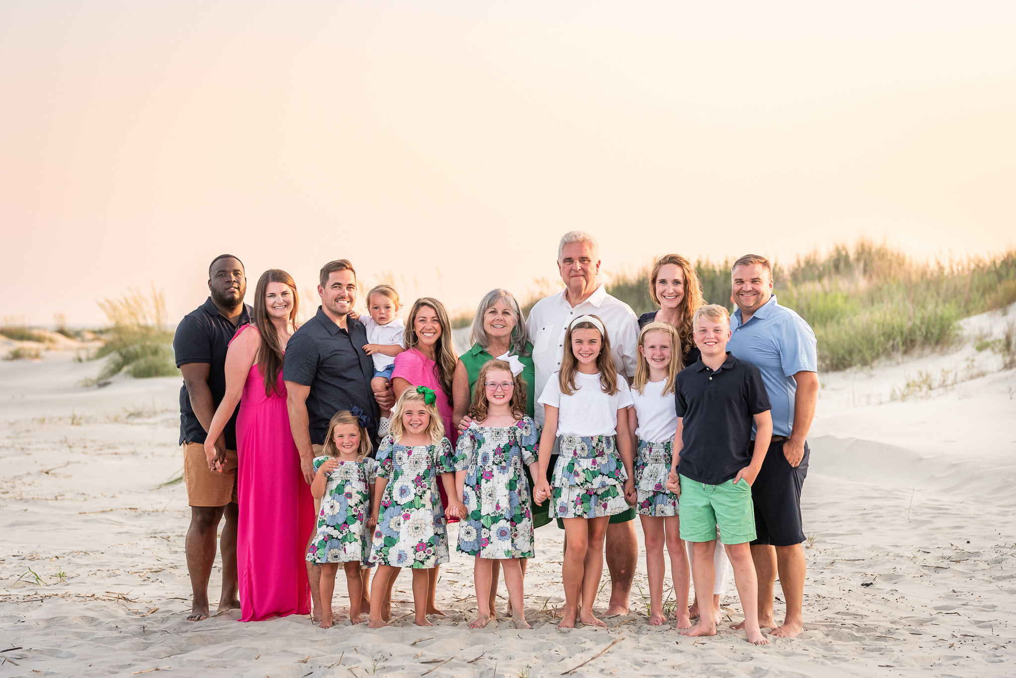Extended Family and Reunion Portraits by Erin Rose Photography