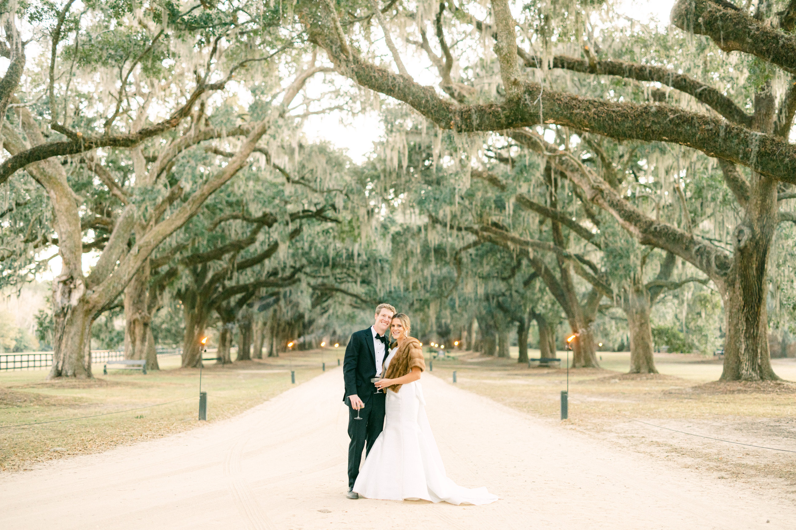 Winter Wedding at Boone Hall | Ava Moore Photography
