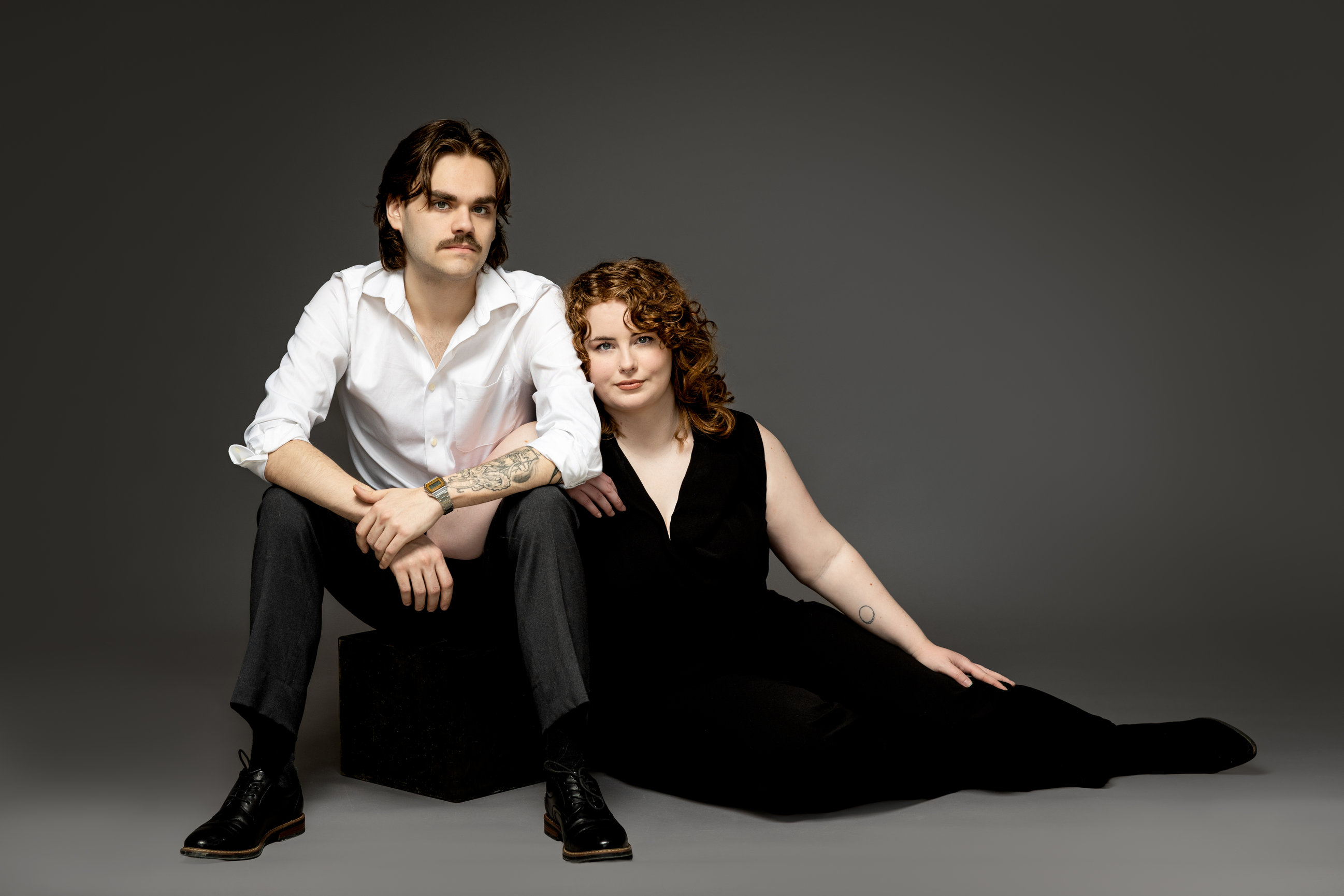 Editorial Studio Couples Portraits - Winnipeg Photographer - Sunny S-H ...