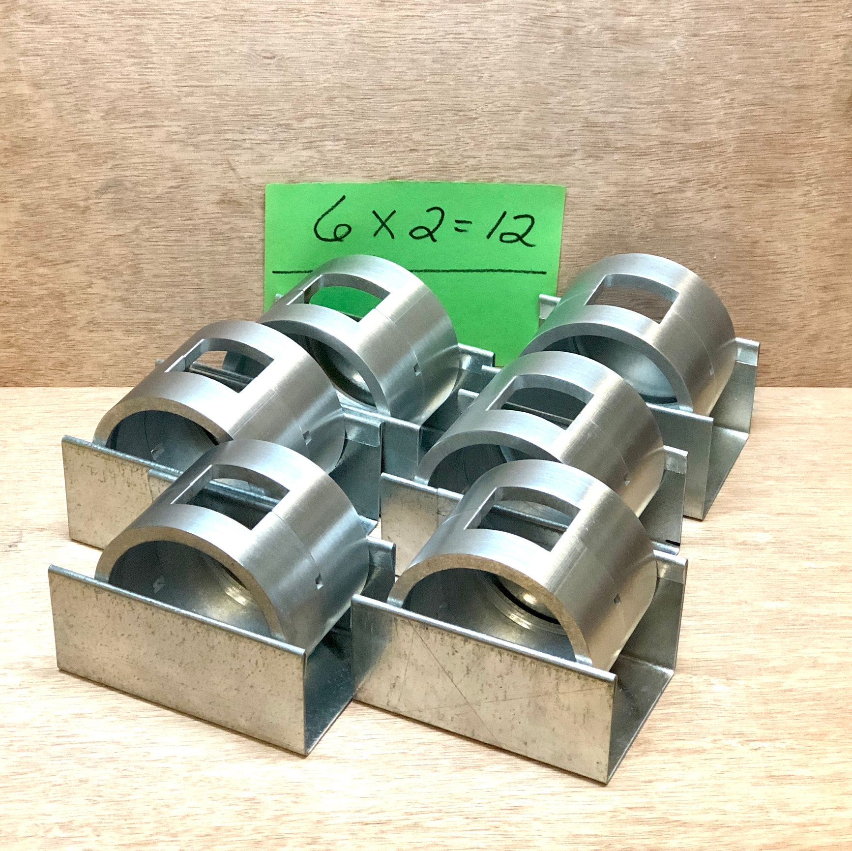12 Standard Flasks with Stands - DIY Castings