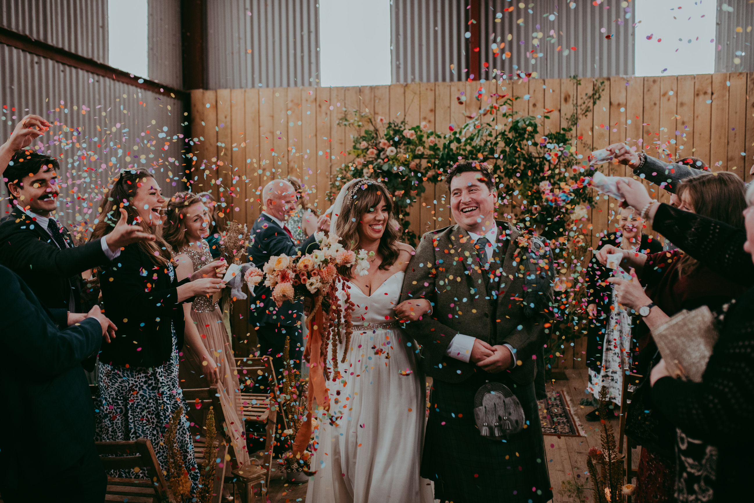 Chris +Steph at Dalduff Farm - Pocket Square Photography