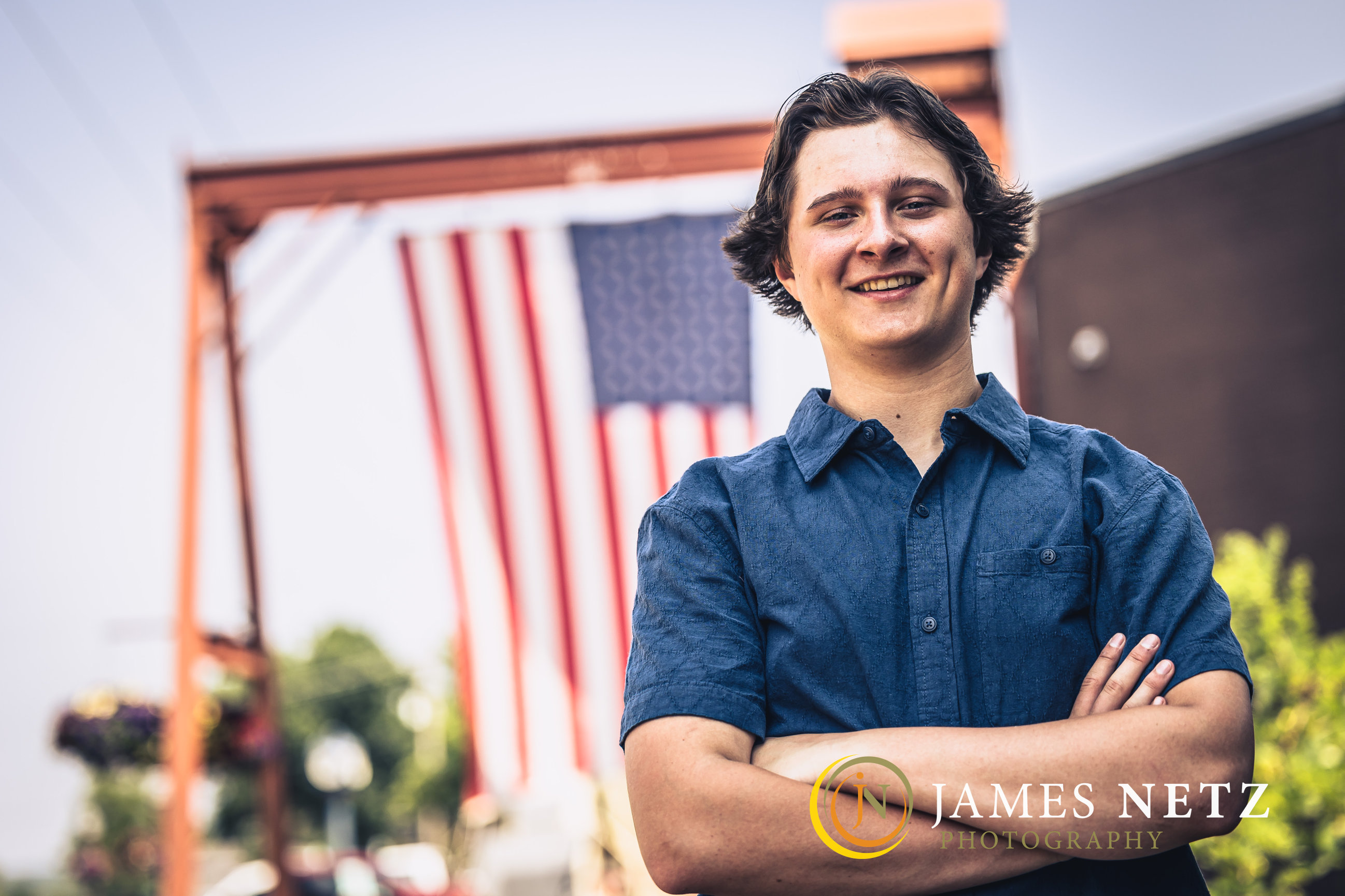 Nick's Senior Portraits - James Netz Photography