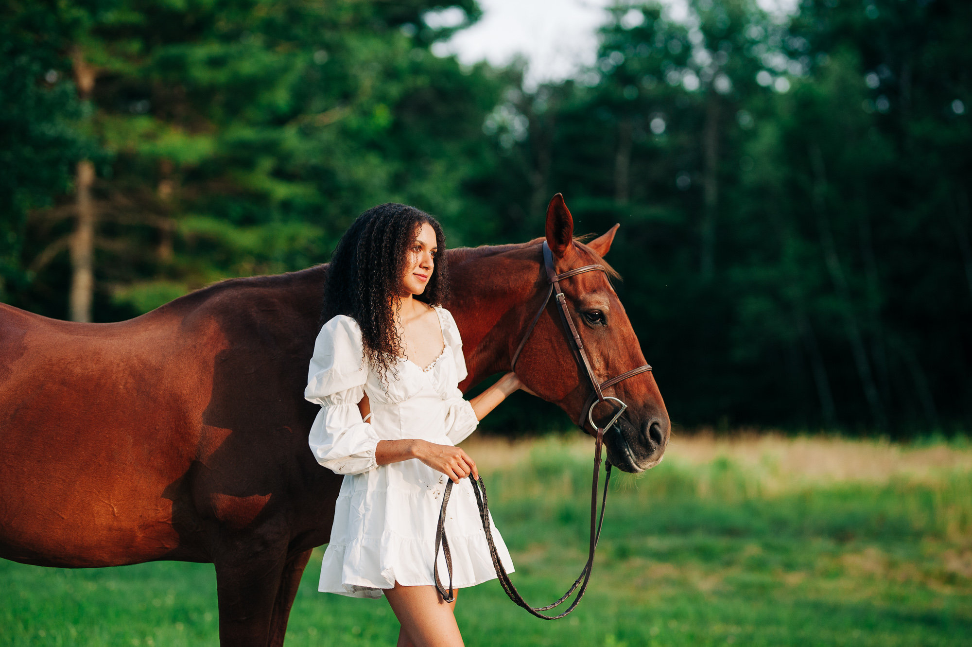 Lucia's Senior Photos at Dog Day Farm Pownal