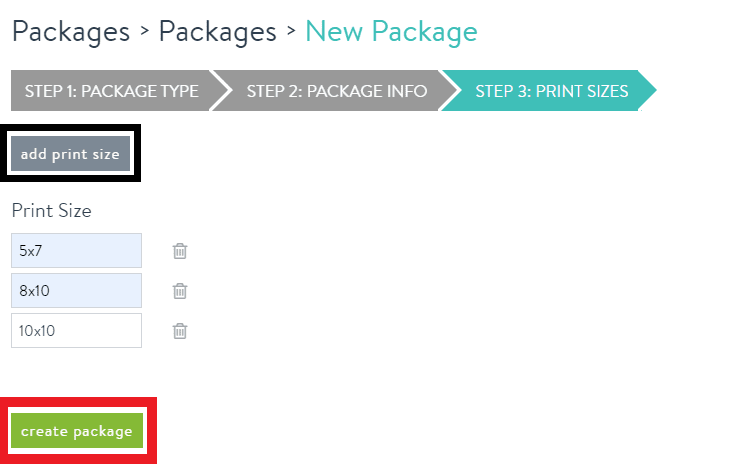 How Do I Set Up Flexible Packages? - PhotoBiz Knowledge Base