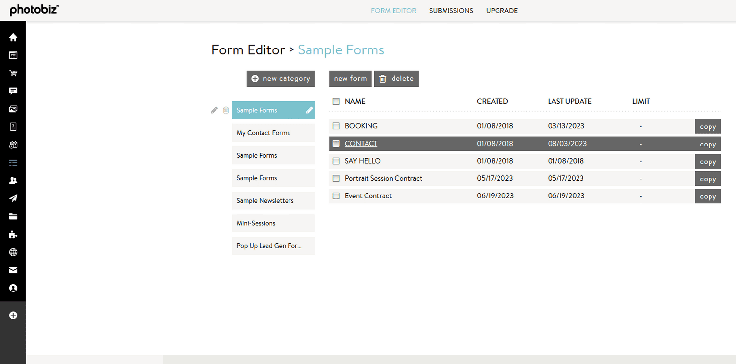 How can I use the tags feature in my custom forms? - PhotoBiz Knowledge ...