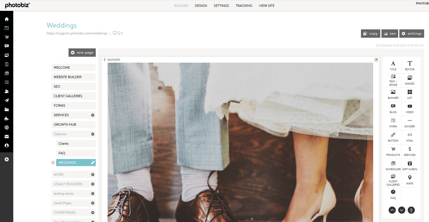 How Do I Adjust The Banner Block for Mobile Users? - PhotoBiz Knowledge ...