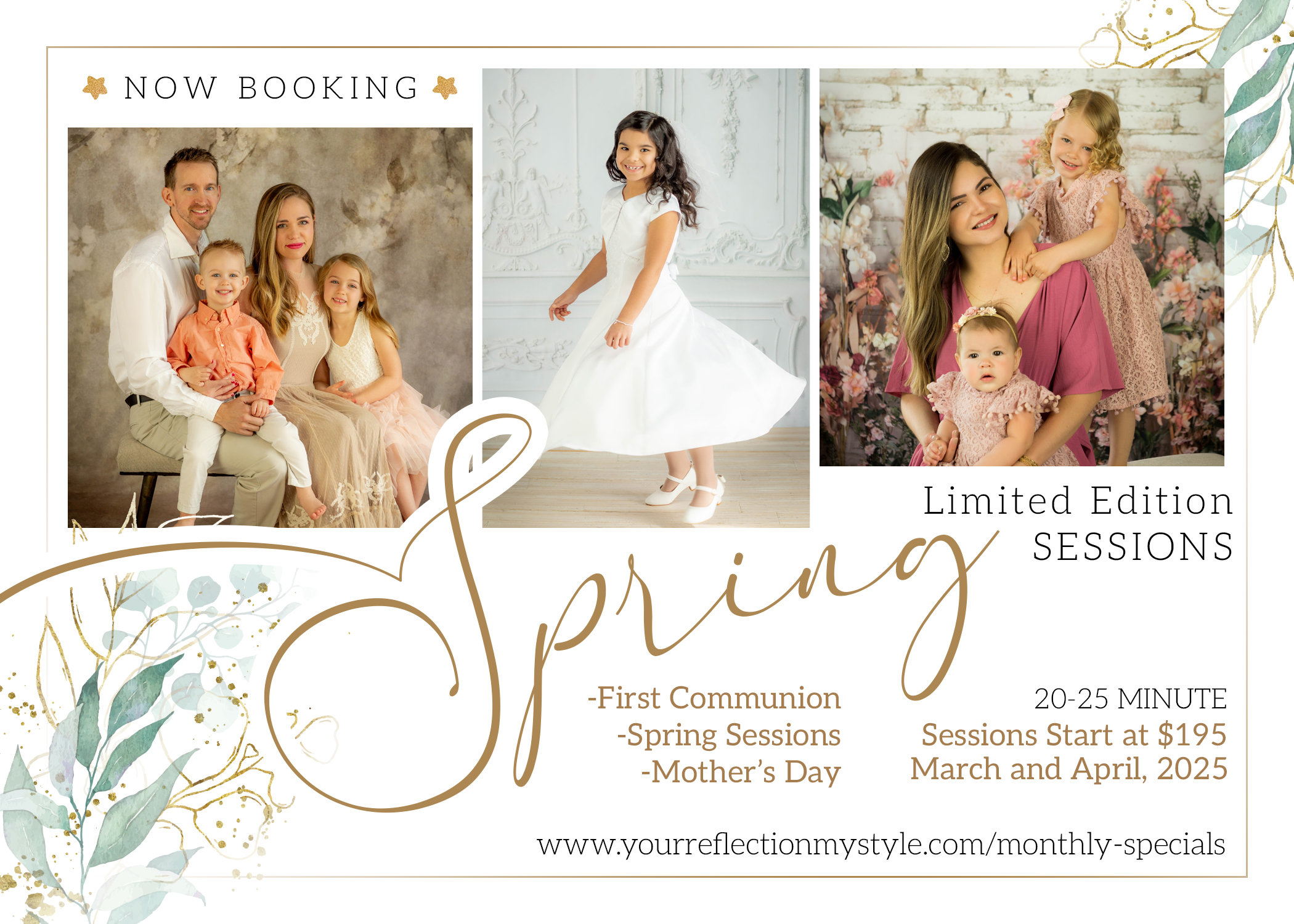 First Communion, Spring Portraits and Mother's Day Sessions - Your ...