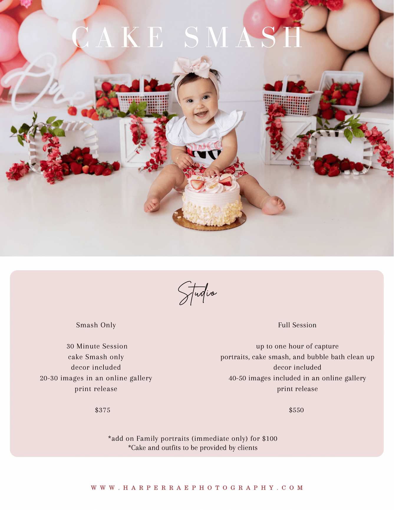 INVESTMENT - Harper Rae Photography