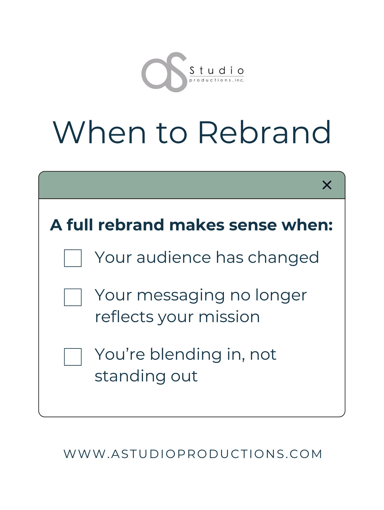 Rebrand or Refine? Know the Difference | Astudio, Dallas, TX