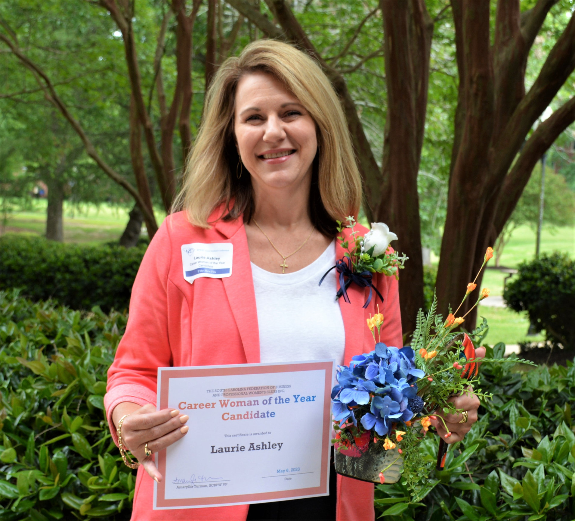 AWARDS - Business and Professional Women of South Carolina