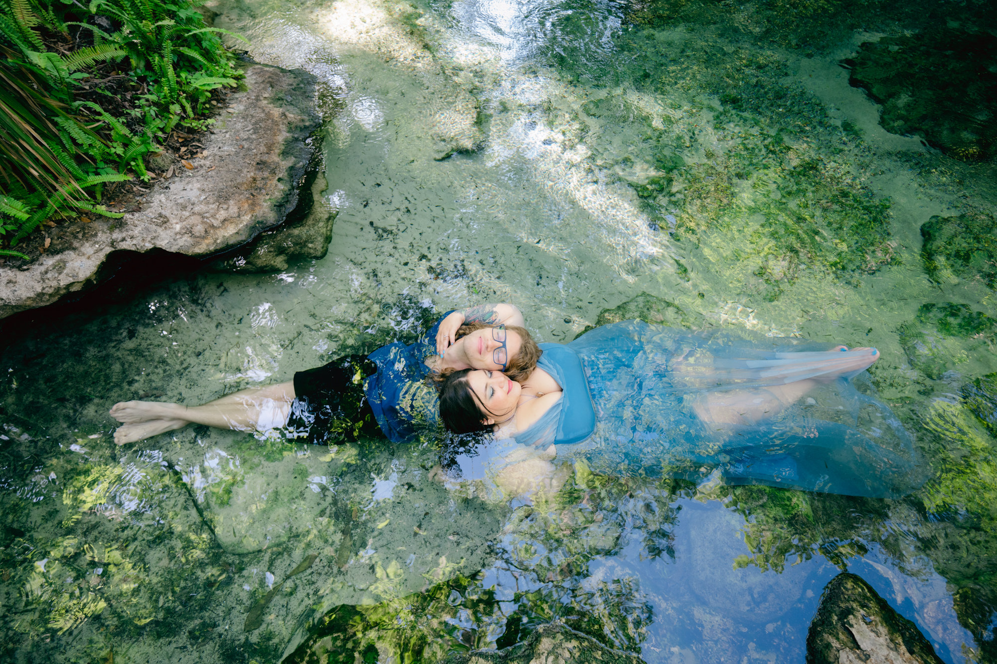 Alexsandra & Aaron's Kelly Park Rock Springs Engagement Photography in ...