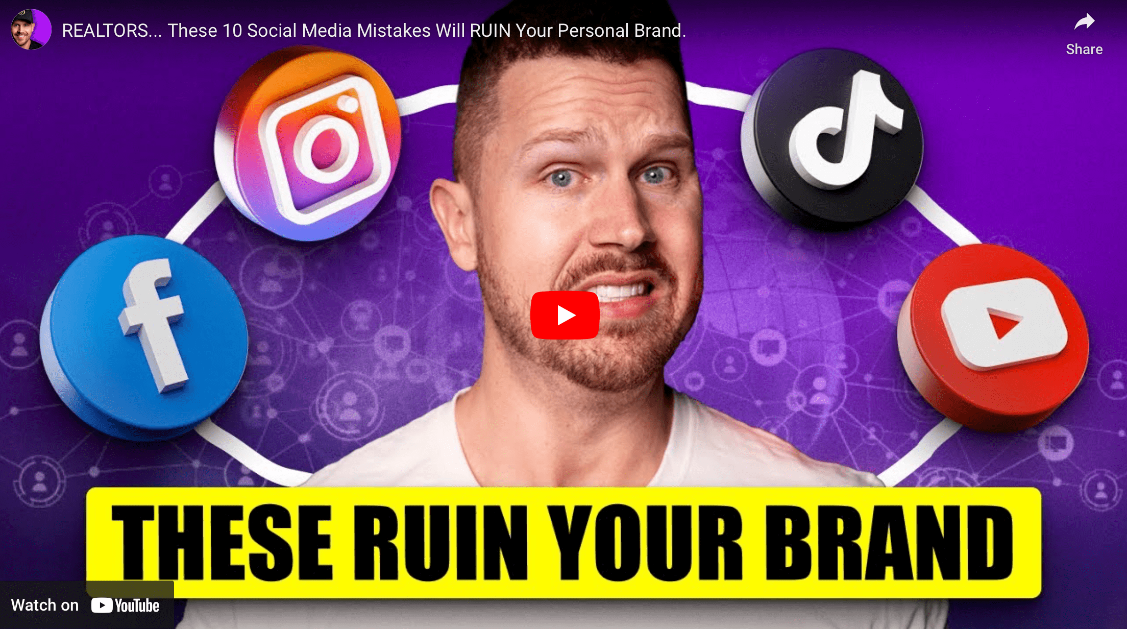 REALTORS... These 10 Social Media Mistakes Will RUIN Your Personal ...