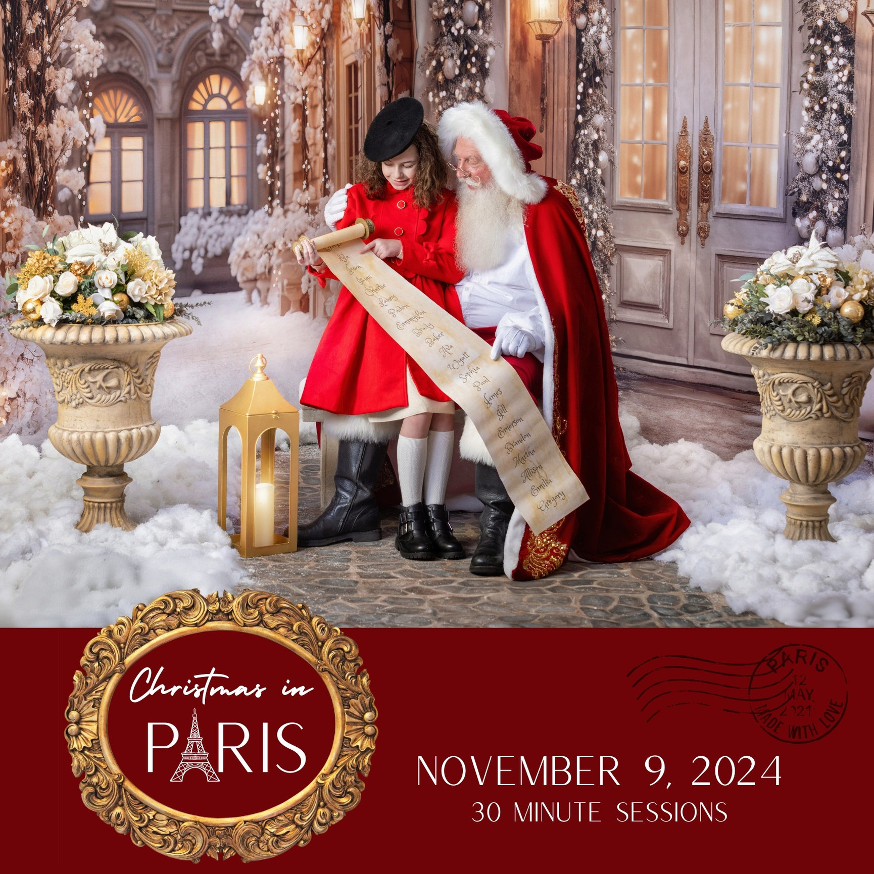 The Fine Art Santa Experience, San Antonio Christmas Portraits