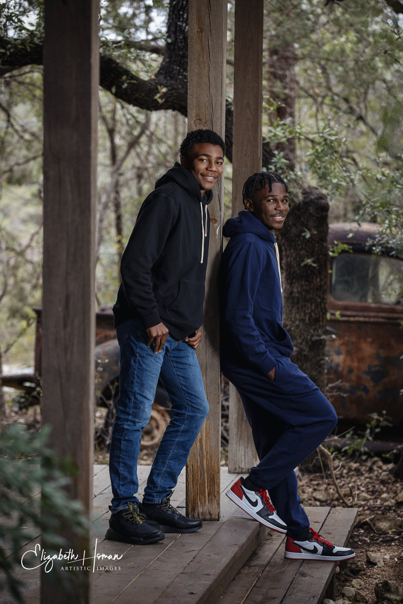 Twin Dynamic Duo: Jonathan & Joshua’s Senior Portrait Experience