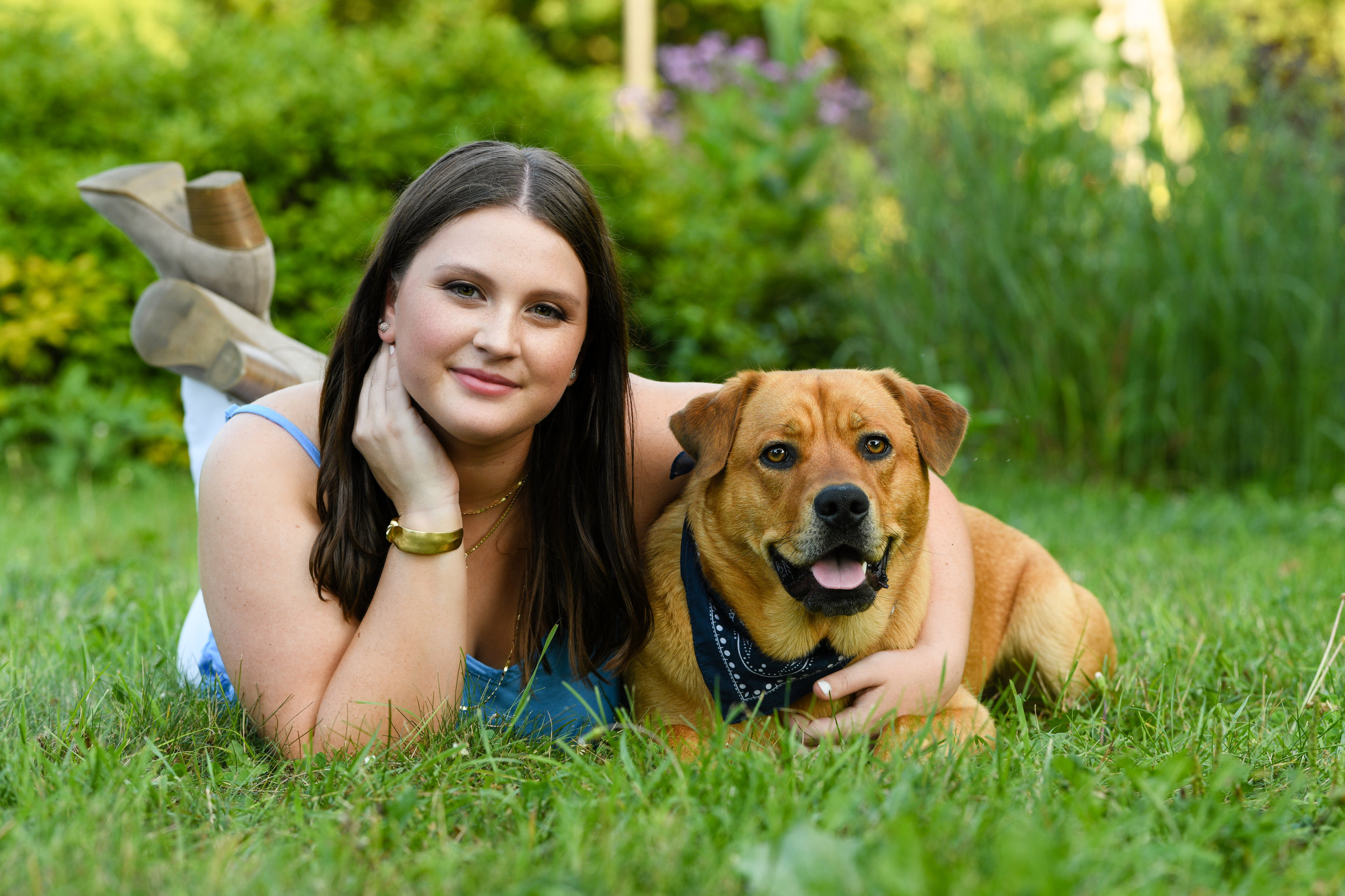 Senior Session in Inniswood Gardens with Beautiful Lizzy