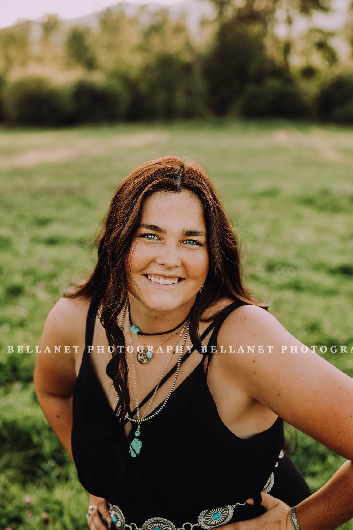 Ashley, Salmon High School, Idaho Senior Photography - Bellanet Photography
