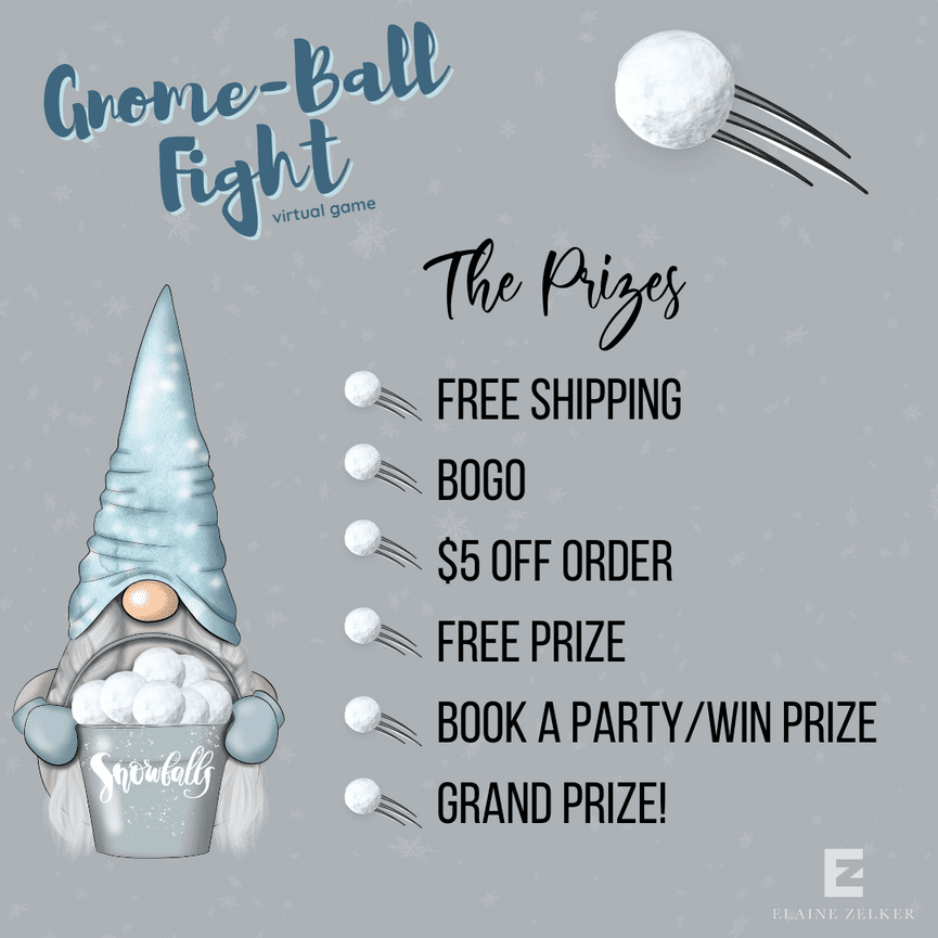 Gnome-Ball Fight GIF Game - Elaine Zelker Photography