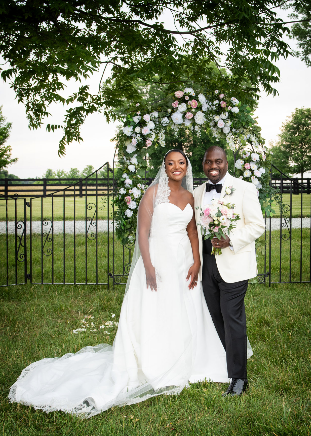 Jillian and Carnell, Wedding Day in Alamance County - Aesthetic Images ...