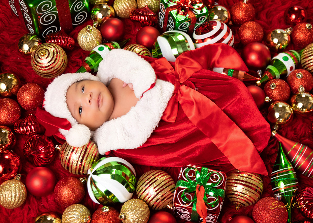 Baby's First Christmas - Sandy Puc Photography